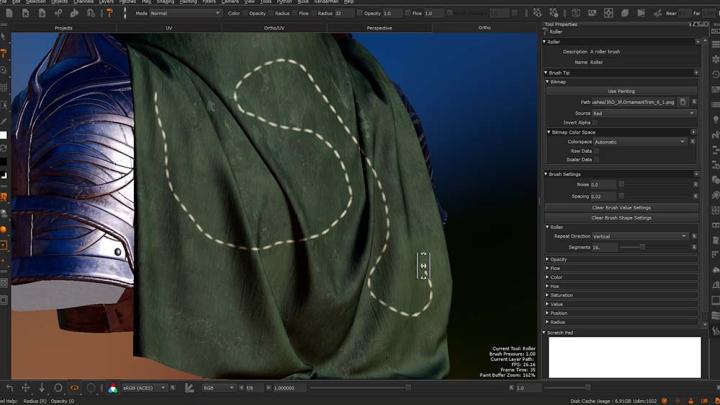 Mari Features | 3D Tools for Digital Painting
